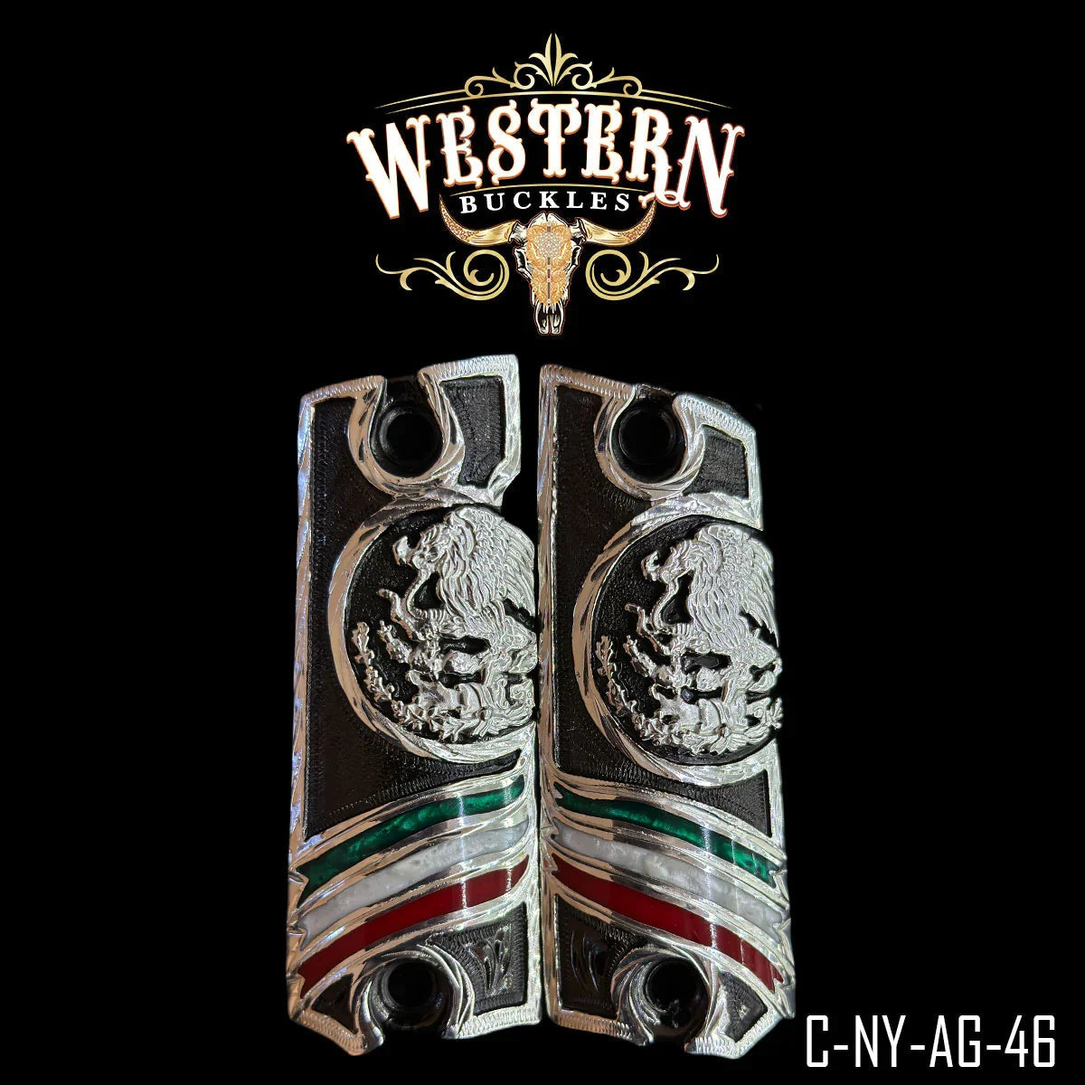 Colt Logo Colt Grip – Western Buckles